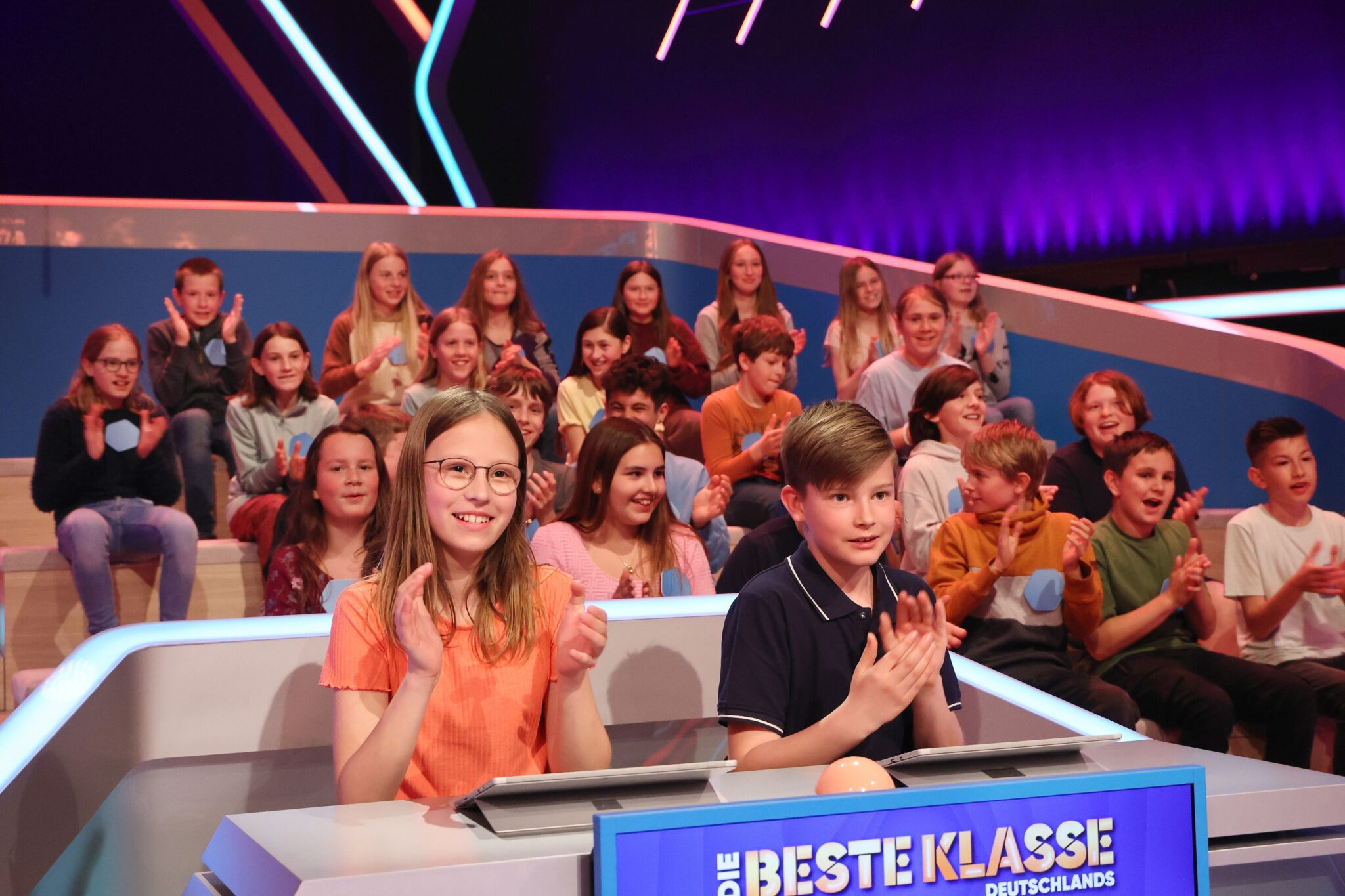Erste Einblicke in die Sendung „Die beste Klasse Deutschlands“ vom ...